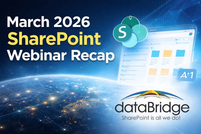 March 2026 SharePoint Updates Webinar | SharePoint Concierge