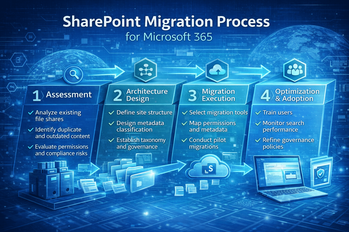 SharePoint Migration Checklist for Microsoft 365 | dataBridge