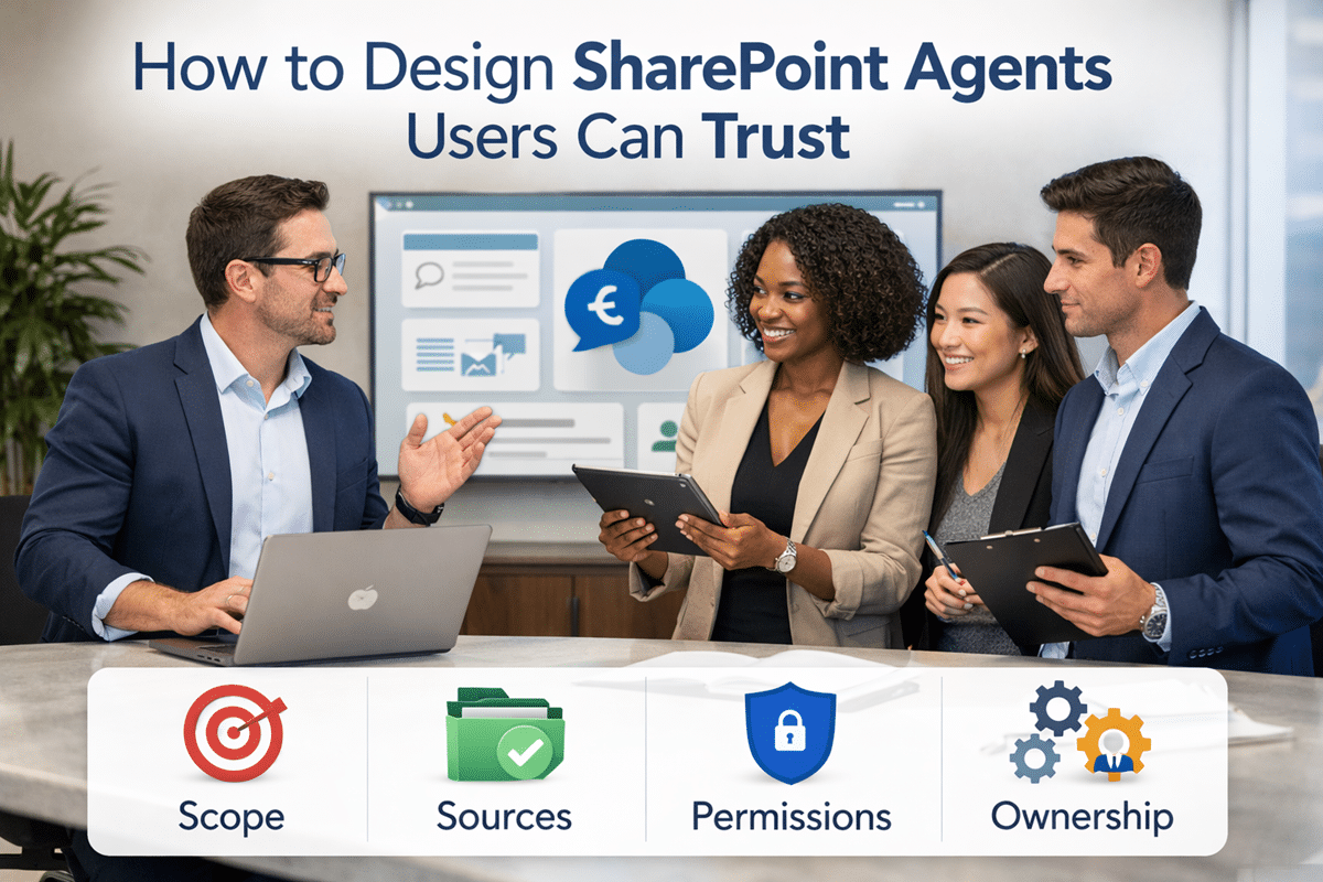 How to Design SharePoint Agents Users Can Trust